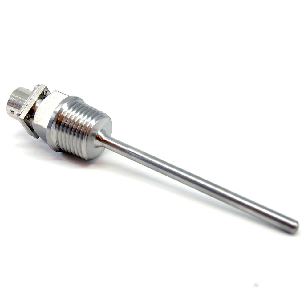 Temperature probe tip, 1/2" NPT, 4" probe length - The Electric Brewery
